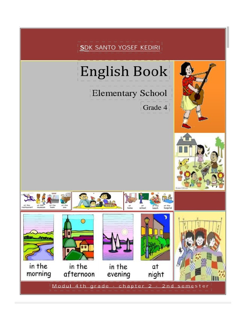 Modul Kelas 4 - Semester 2 - Chapter 2 - in The Park | PDF