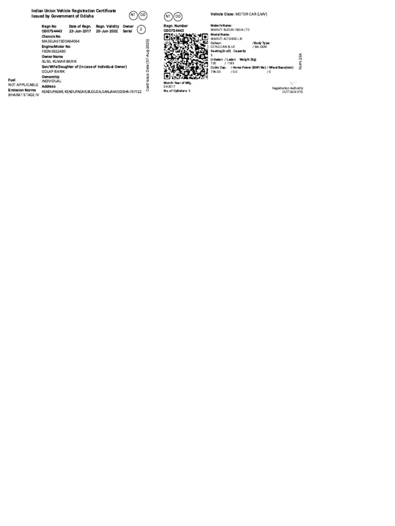Vahan - Parivahan.gov - in Vahanservice Vahan Ui Onlineservice Form ...