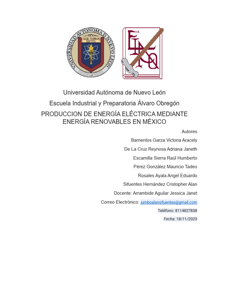Equipo - EV4 - INVESTIGACION A LAS CIENCIAS EXPERIMENTALES | PDF | Energía eólica | Energía ...