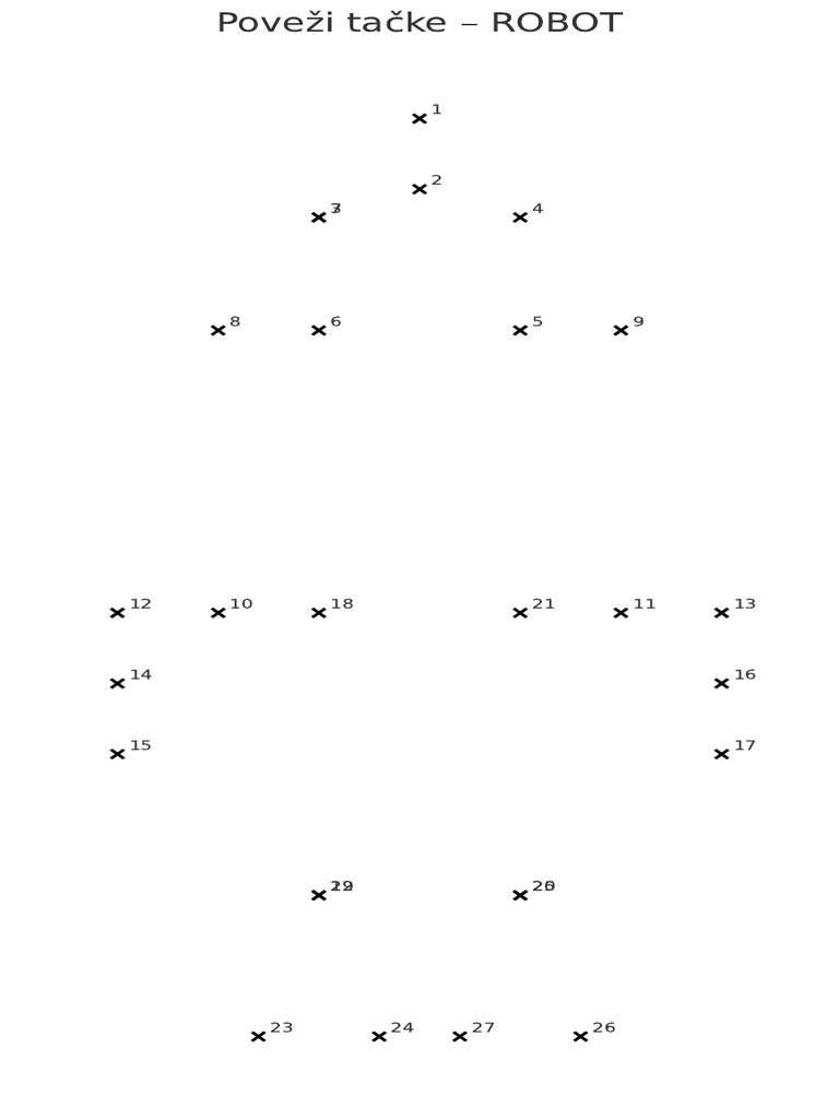 Robot Dot To Dot | PDF
