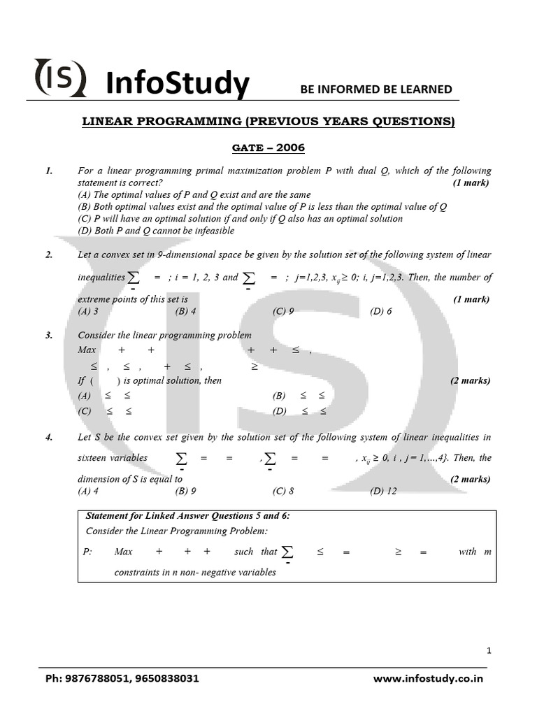 LPP Gate PYPs 2006 To 2024 cc859d21 8e21 4819 968d A821beec4662 | PDF ...