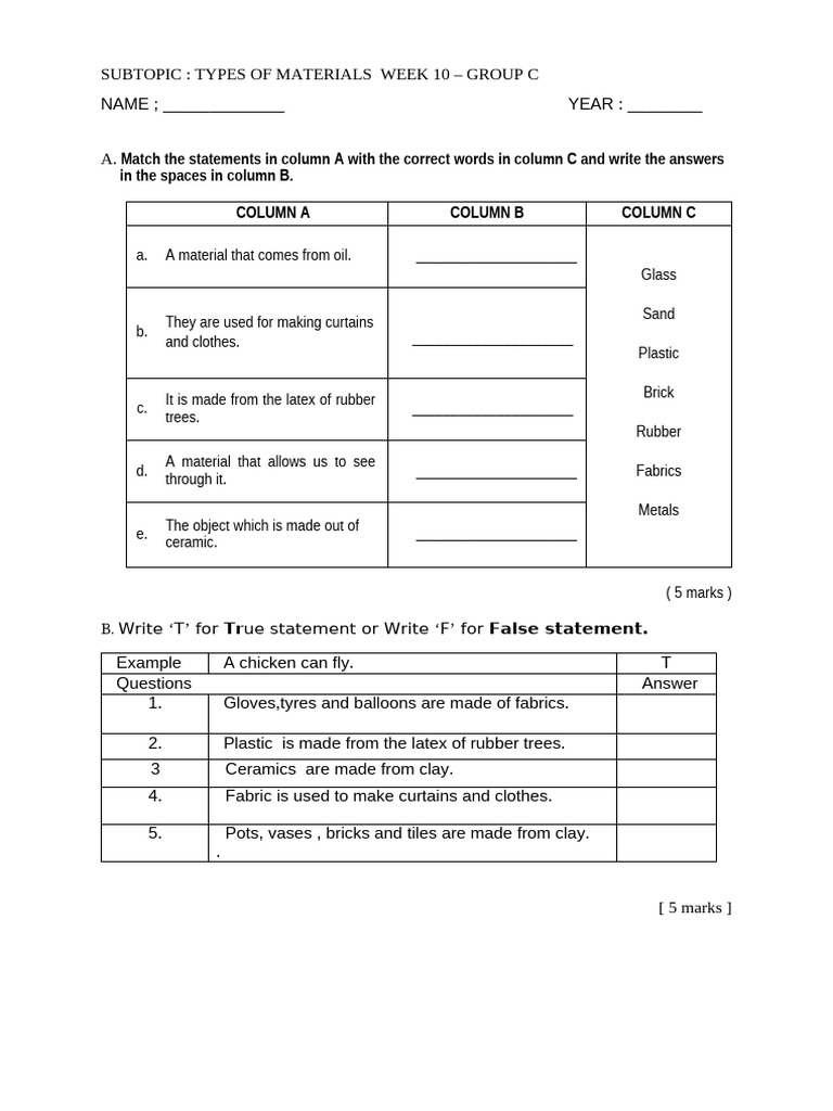 Properties of Rubber for Grade 1 | PDF | Natural Rubber | Materials