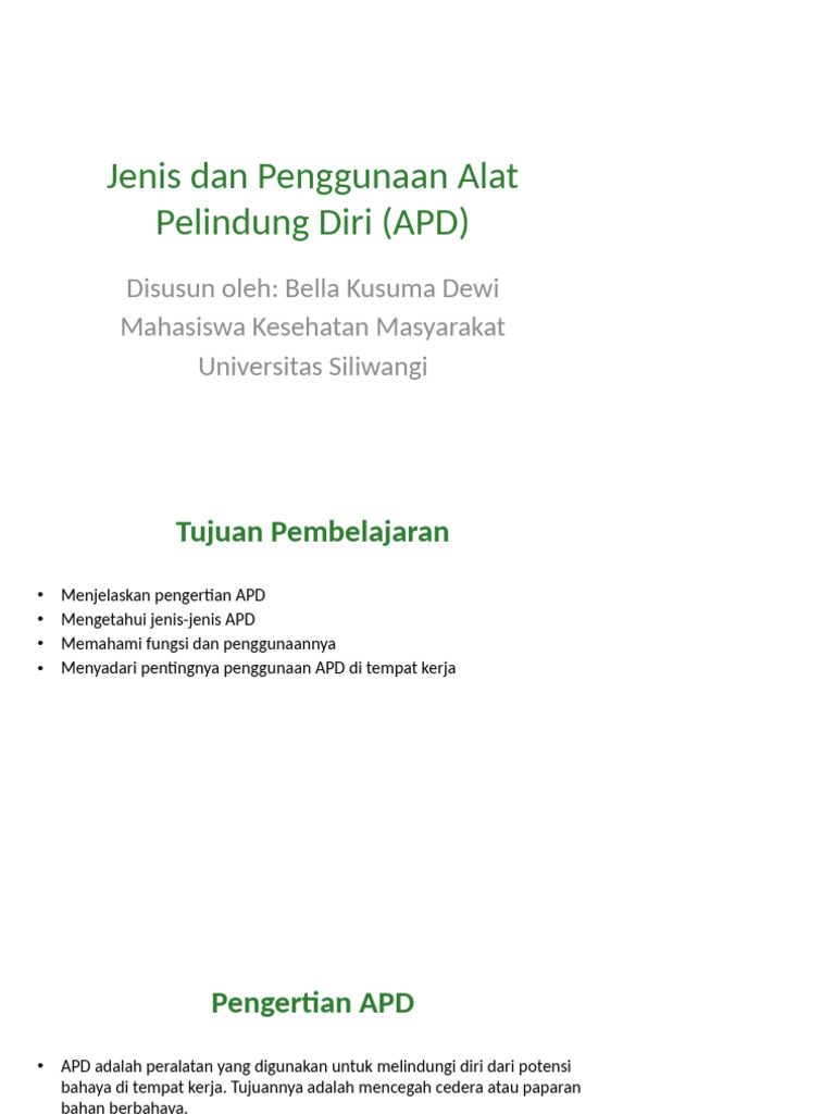 Materi APD Bella Kusuma Dewi | PDF