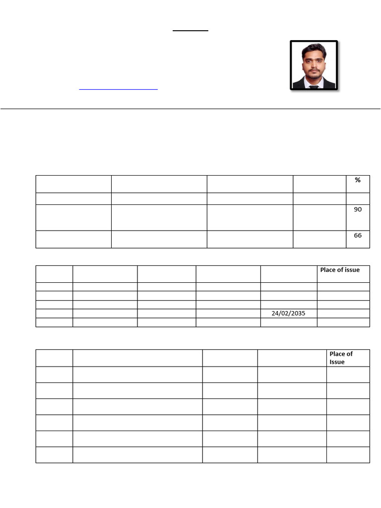 Vijay Eto Resume | PDF