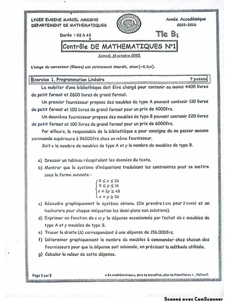 Dev1 Corr - Tle.b1 25-26 | PDF