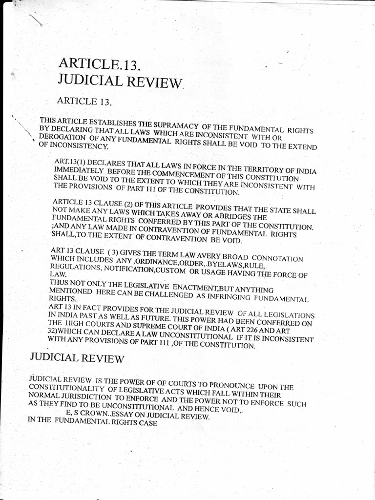 Judicial Review | PDF