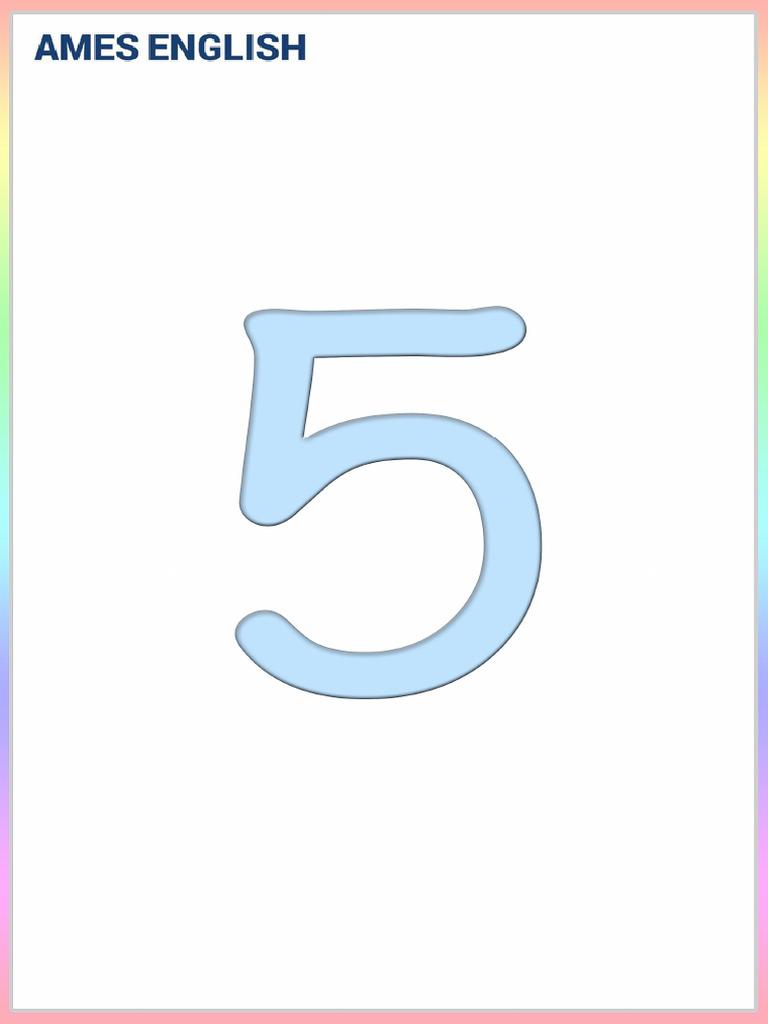 Numbers 5 10 | PDF