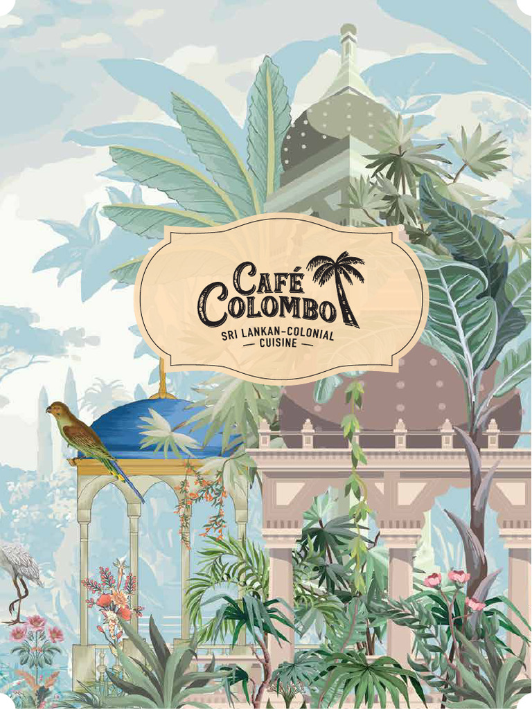 Cafe Colombo New Menu - 281024 Ol | PDF