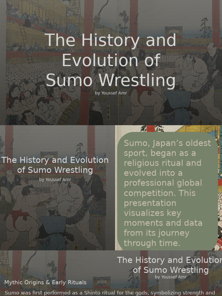 Evolution of Sumo Wrestling History | PDF
