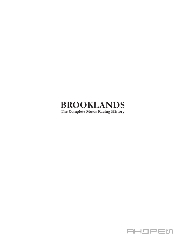 Brook Lands | PDF