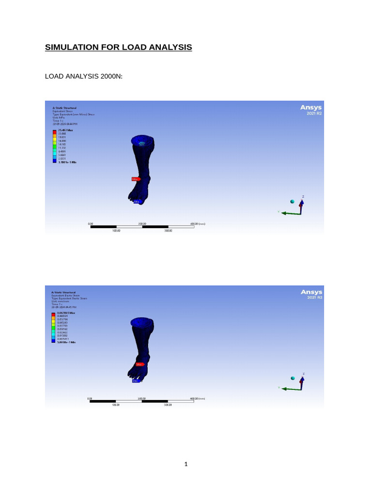 Simulation For Load Analysis | PDF