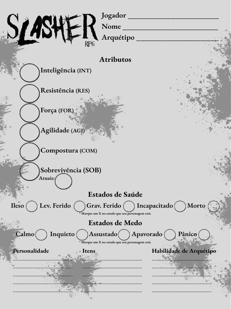 Ficha Editável Cópia | PDF