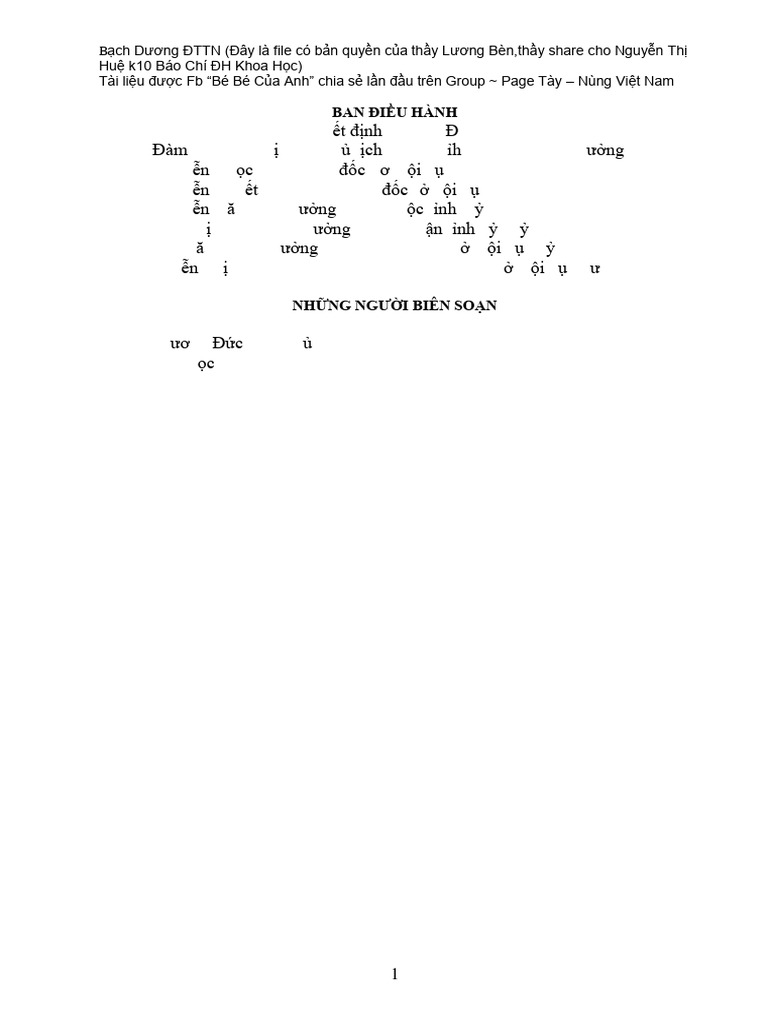 Tieng Tay 1 - Unicode | PDF