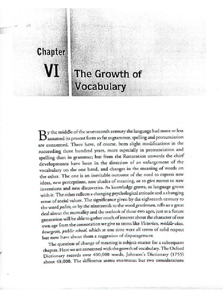 The Growth of Vocabulary (Soel)_compress(1) | PDF