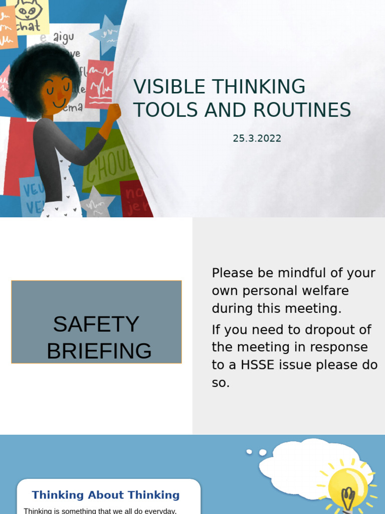 Visible Thinking Routines Guide | PDF | Thought | Learning