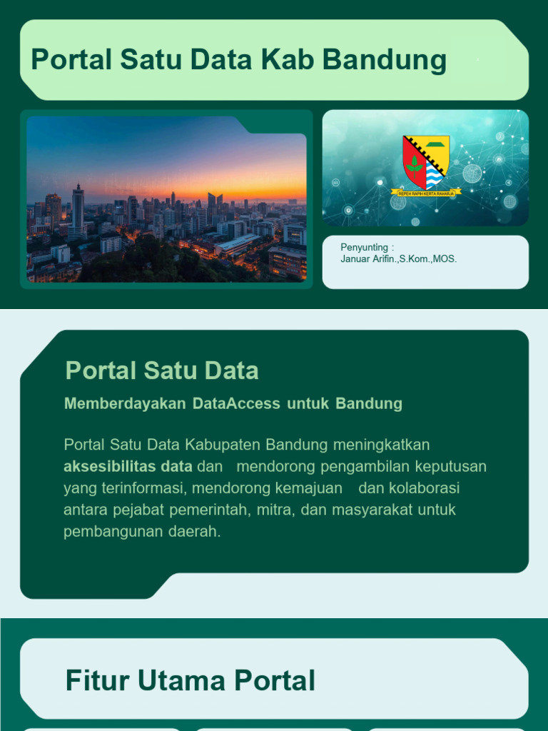 Portal Satu Data Kabupaten Bandung | PDF