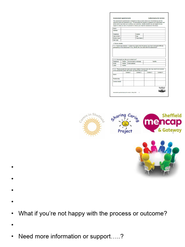 Preparing For The Adult Social Care Assessment | PDF | Well Being ...