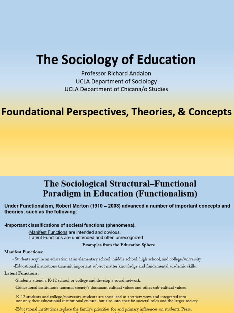 2 Summary-Recap of General Sociological Psychological Educational ...