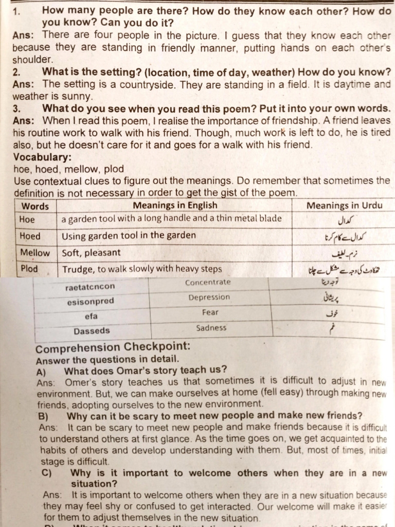 Unit 2. Peaceful Co Existence | PDF | Communication | Adjective