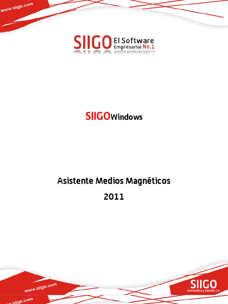 Guía de Formato 1001 para Medios Magnéticos | PDF | Archivo de ...