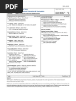 UofSC Public Health Major Map 2023-2024 | PDF | Course Credit ...