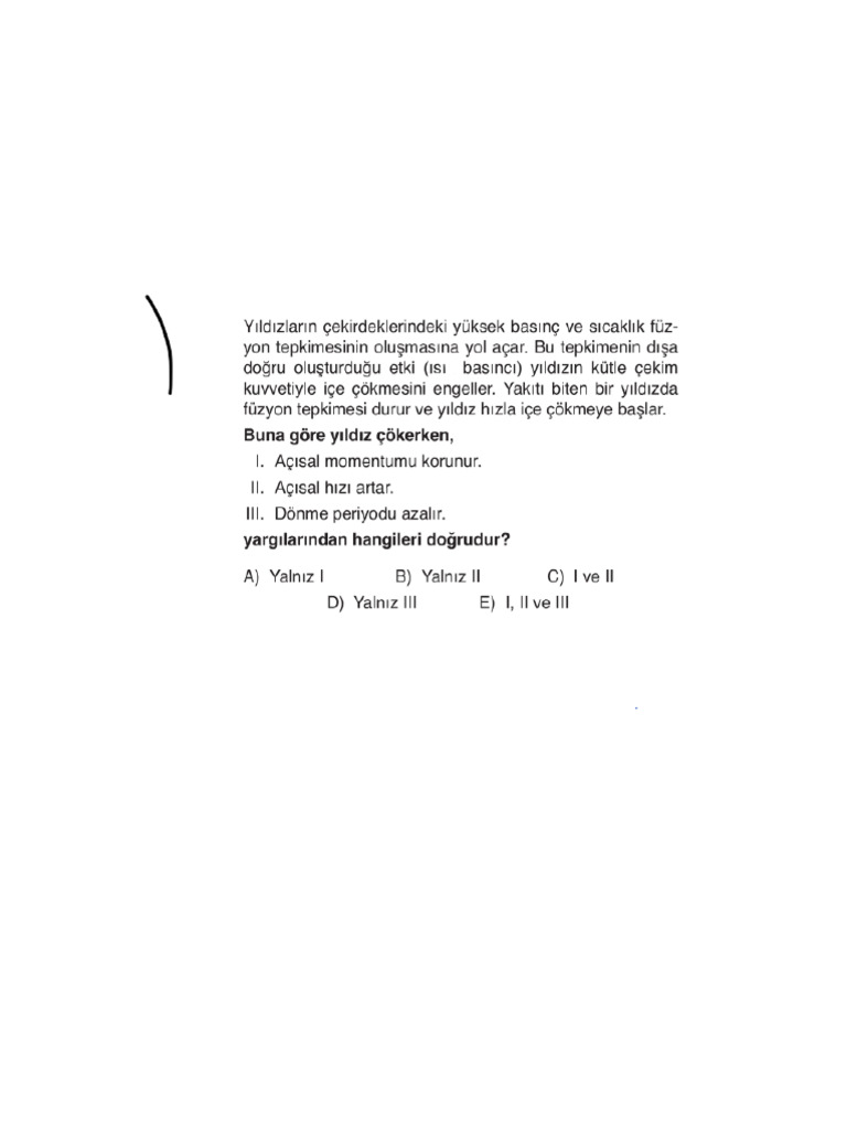 AÇISAL MOMENTUM Soru Çözümü | PDF