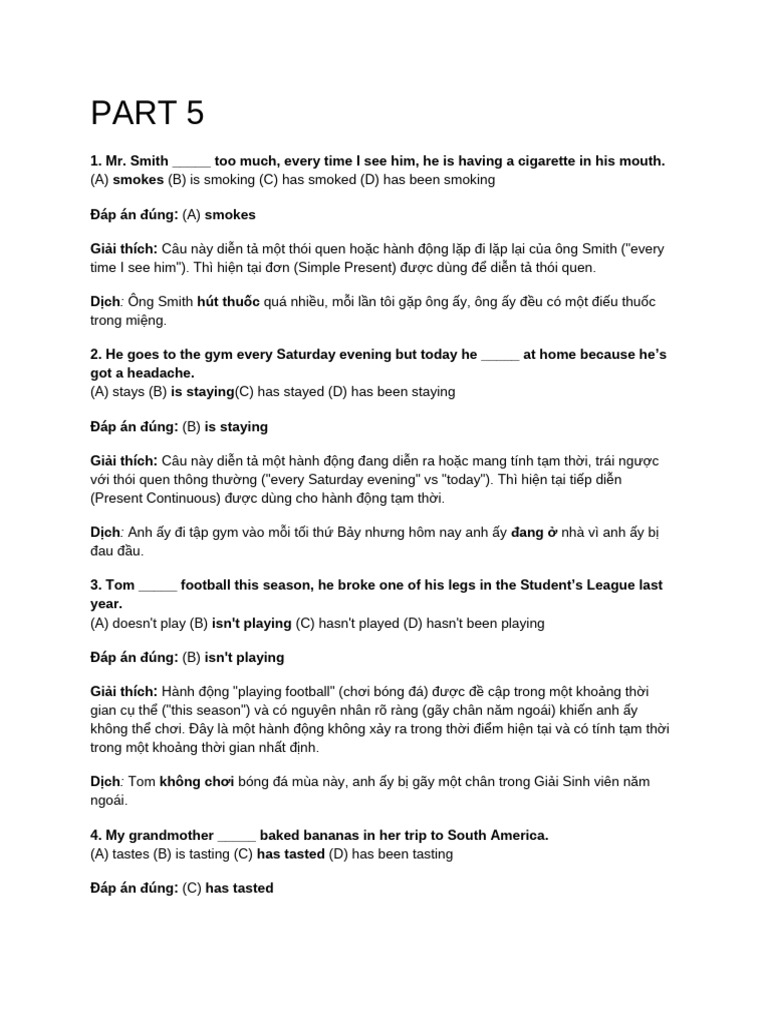 TB - Lesson 13 - Answer | PDF