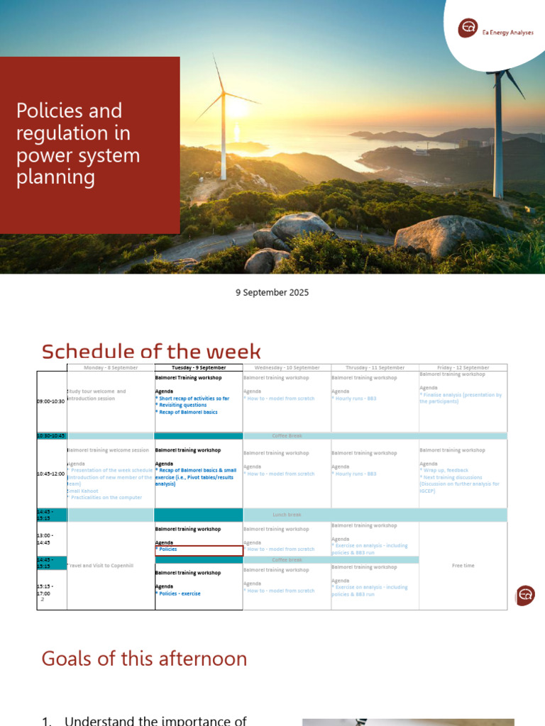 Power System Planning Policies Overview | PDF | Policy | Renewable Energy