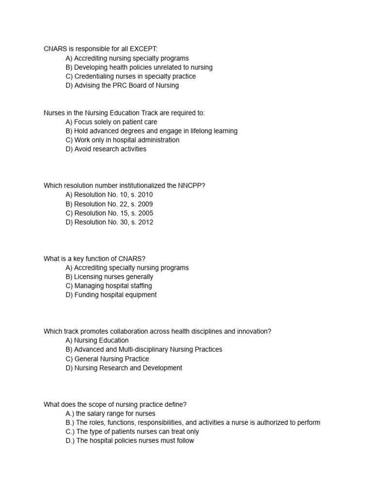 QnA Question For Transcul | PDF | Nursing | Hospital
