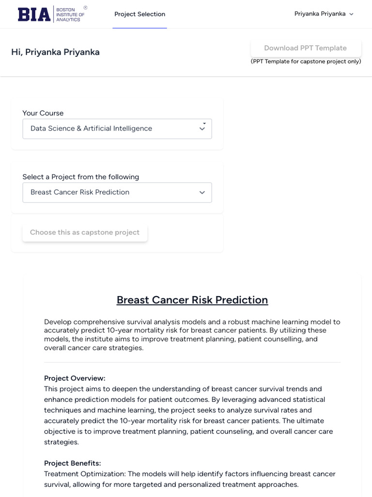 Breast Cancer Risk Prediction | PDF | Machine Learning | Prediction