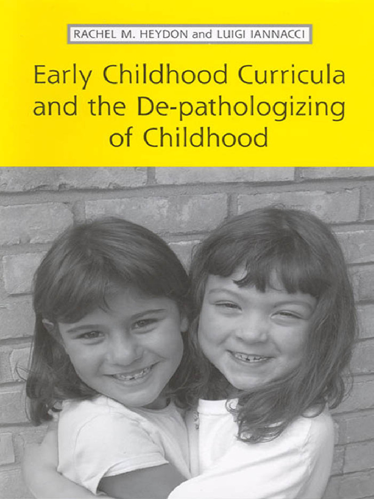 De-pathologizing Early Childhood Education | PDF | English As A Second ...