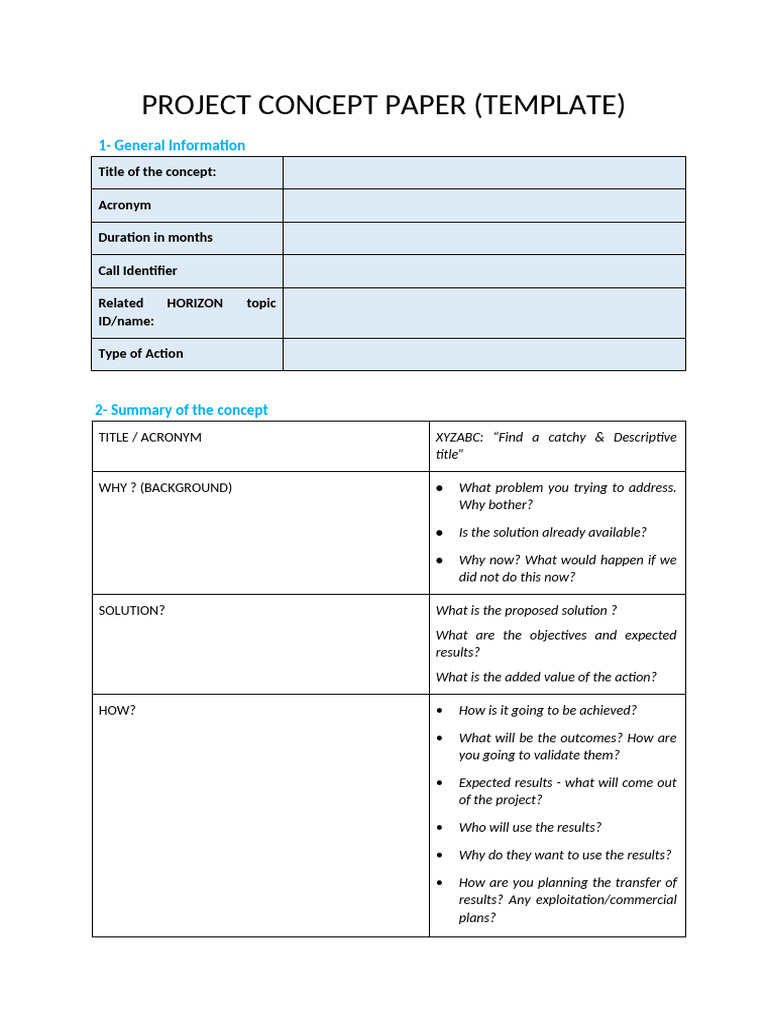 Ese401-Project Concept Paper | PDF