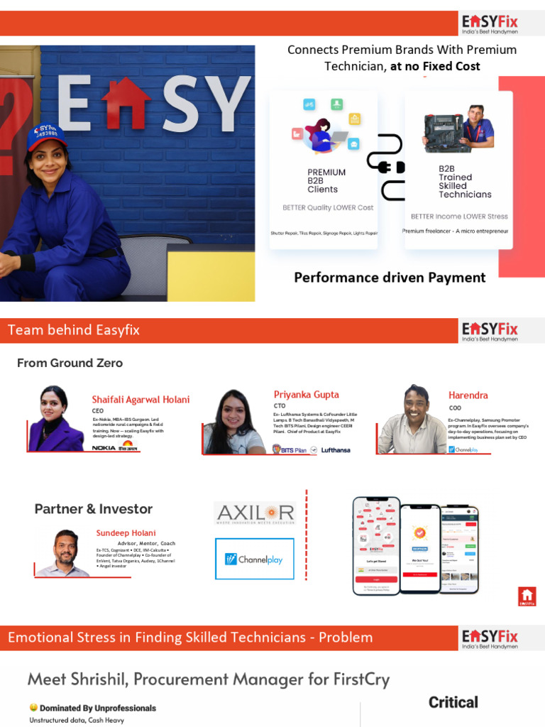 Easyfix India Pdf Business Business Economics