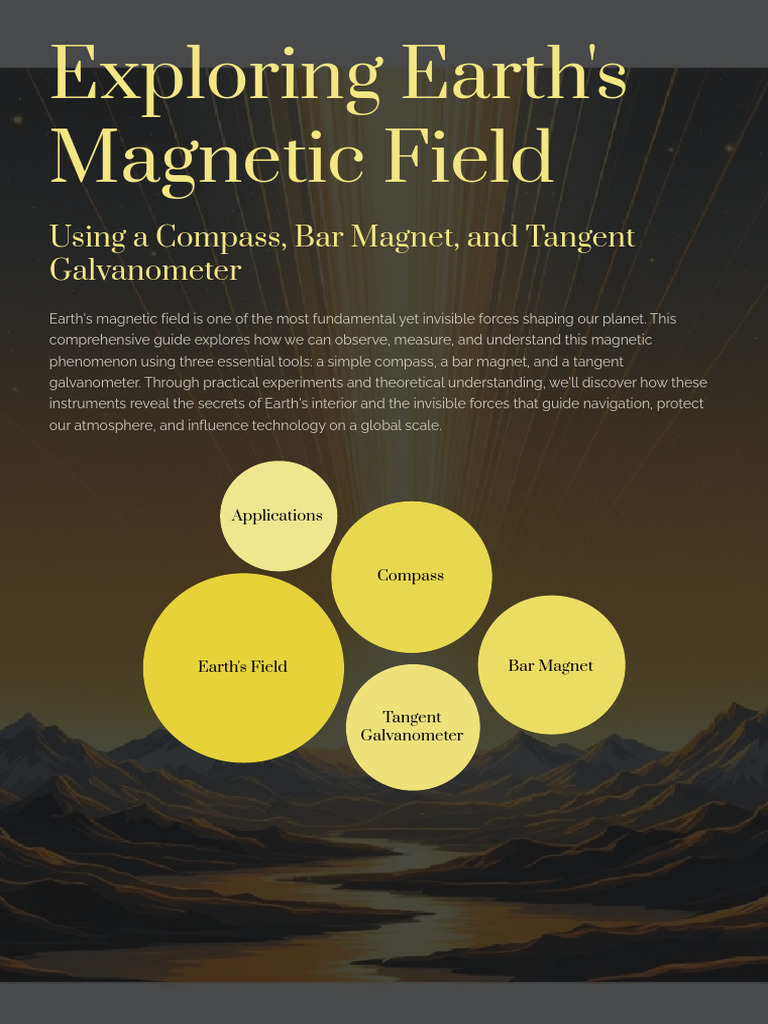 Earth's Magnetic Field Exploration | PDF