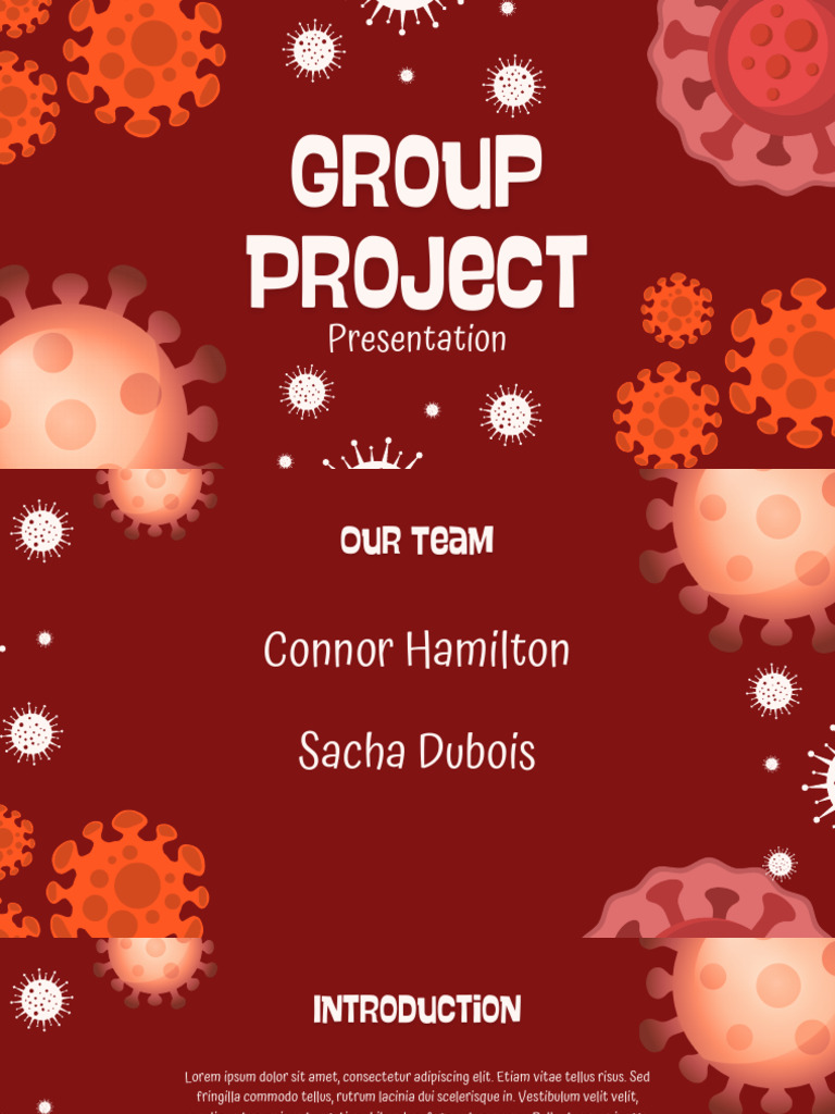 Red Playful Virus Microbiology Group Project Presentation - 20251002 ...