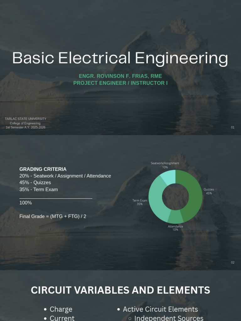 Basic Electrical Engineering Concepts | PDF | Voltage | Electrical Network