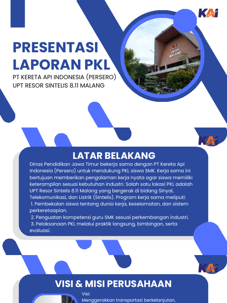 Laporan PKL UPT Resor Sintelis Malang | PDF