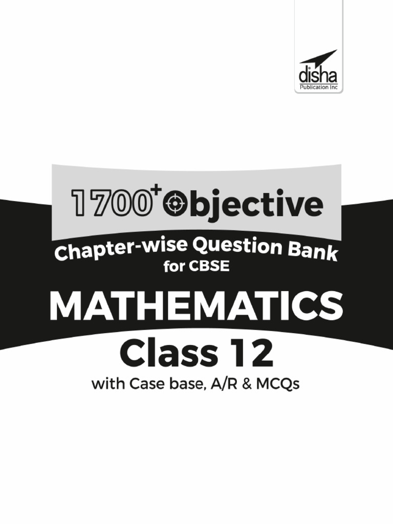 Xii Cbse MCQ | PDF