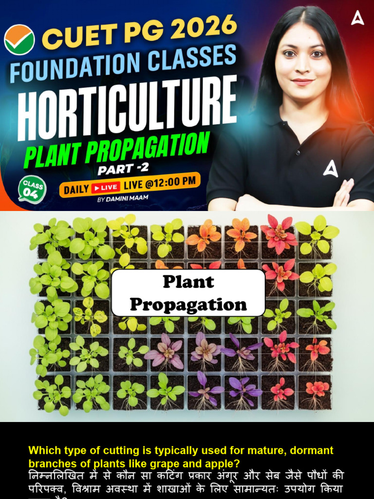 Plant Propagation Part 3rd Final | PDF