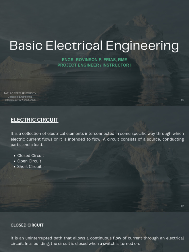 Basic Electrical Engineering Part 2 | PDF | Series And Parallel ...