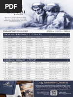 Torah Portions Schedule 2026 | PDF | Torah | Hebrew Calendar