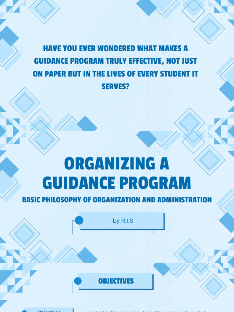 Organizing Effective School Guidance Programs | PDF | Well Being ...