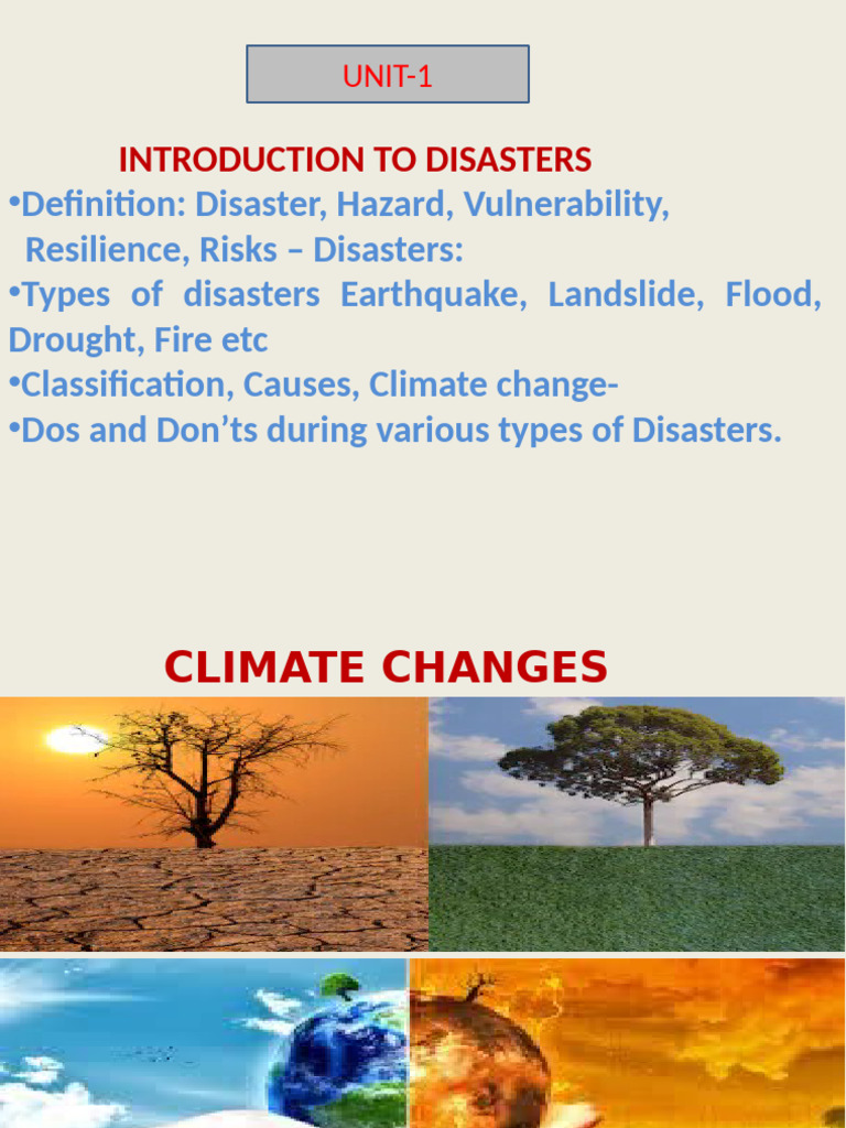 Climate Changes Unit 1 PPT 2 | PDF