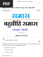 Class 9 Hindi - Swar Sandhi Worksheet | PDF