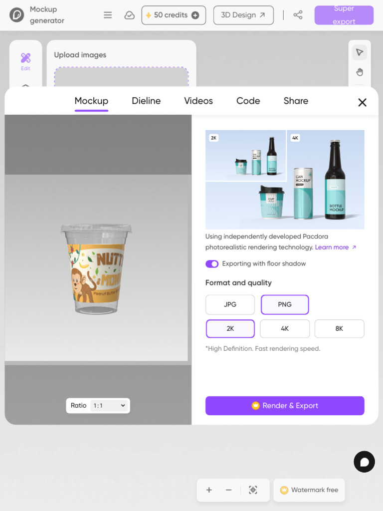 Packaging Bottle Plastic Cup Mockup 509380 | PDF