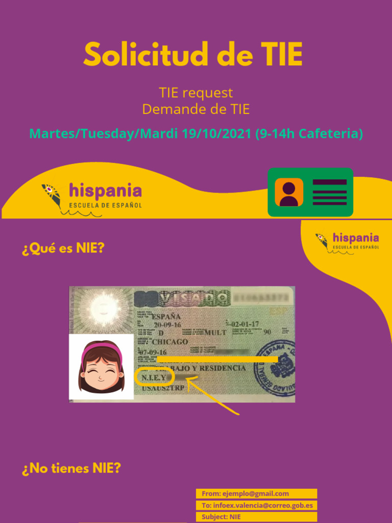 Informaciã N NIE | PDF | Gobierno y personalidad | Ley de inmigracion