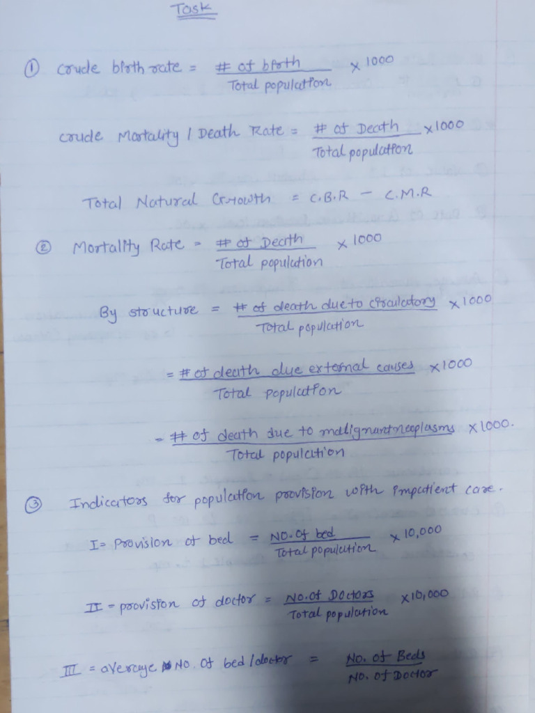 PSM Task Formula | PDF