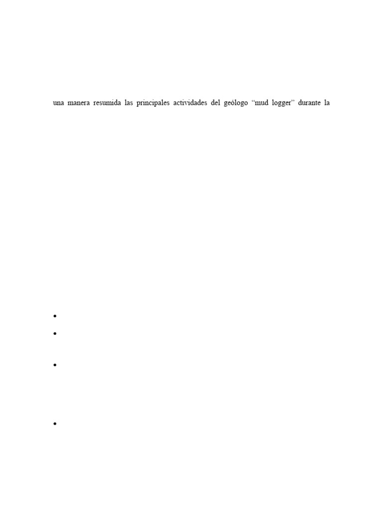 Manual Mud Logging 1 | PDF | Roca (geología) | Caliza