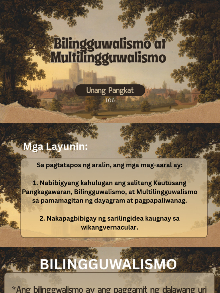 Bilingguwalismo at Multilingguwalismo 20251006 060646 0000 | PDF