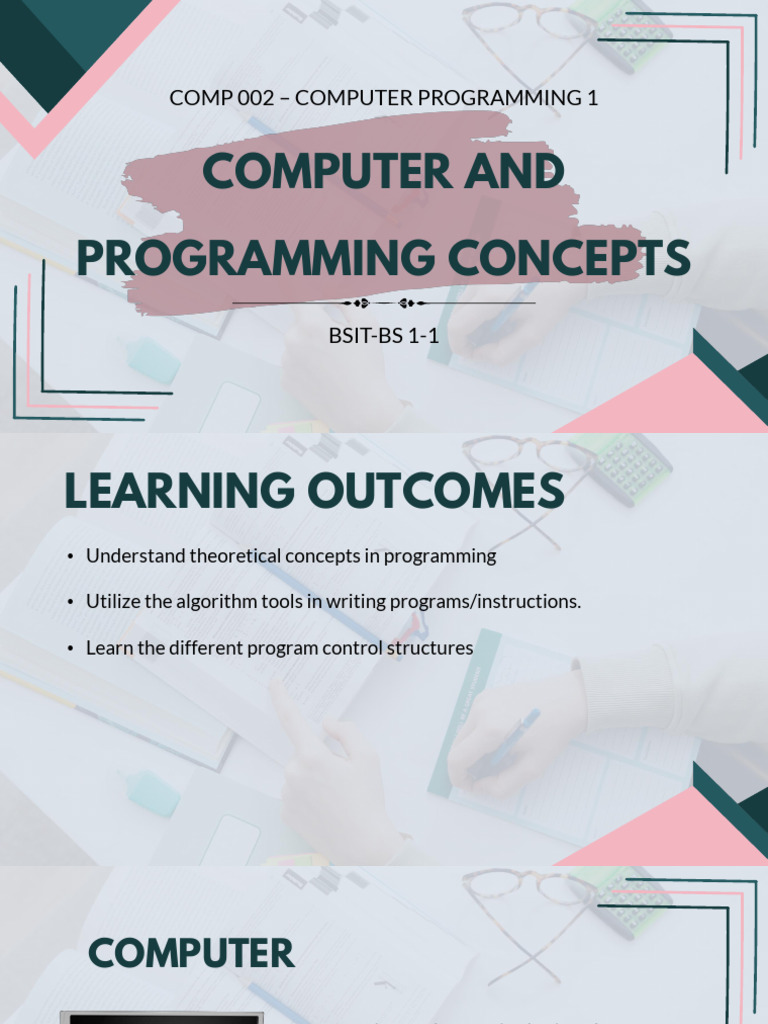1. Computer and Programming Concepts | PDF | Computer Hardware ...